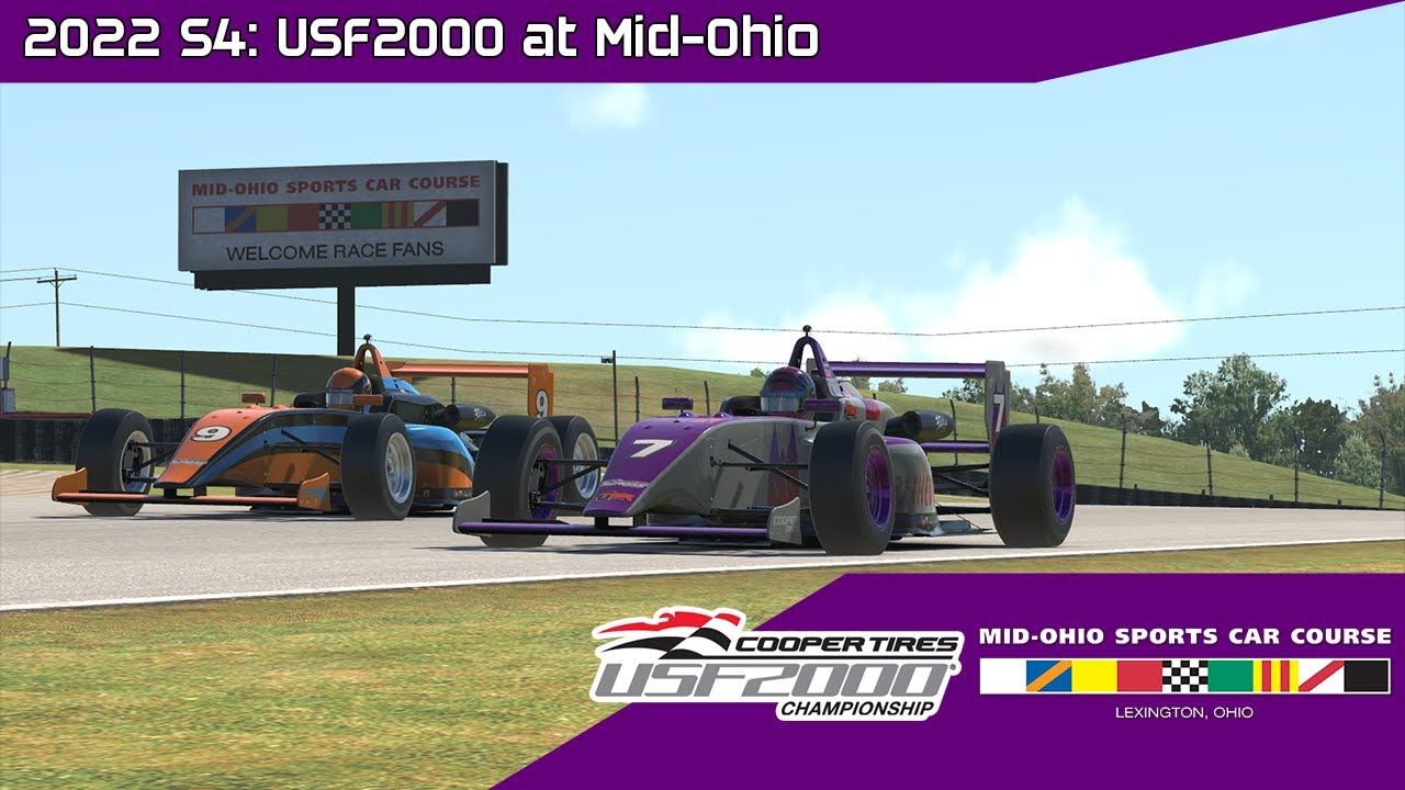 iRacing - USF2000 at Mid Ohio - YouTube