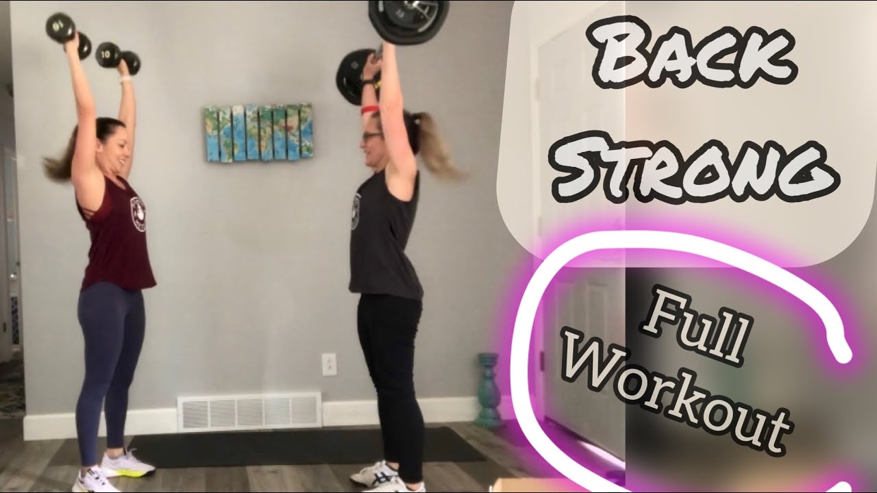Back Strong Workout - Strengthening Exercises - YouTube