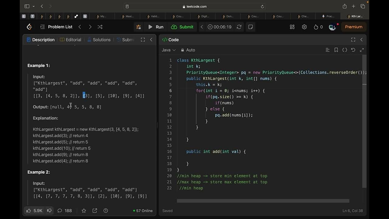 Day 24:100 of solving dsa problems - YouTube