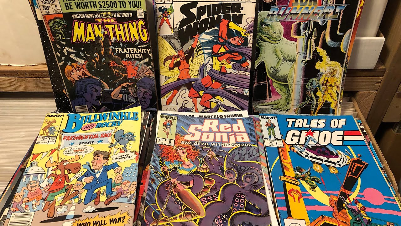 Huge blind box of comic book haul. 170 comics for $40 bucks??? - YouTube