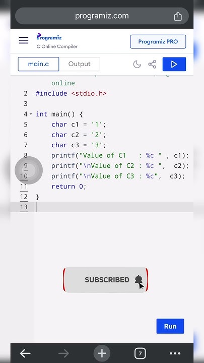 Character Char Datatype C Meraprofessor C Pani Hai Programing Char Character