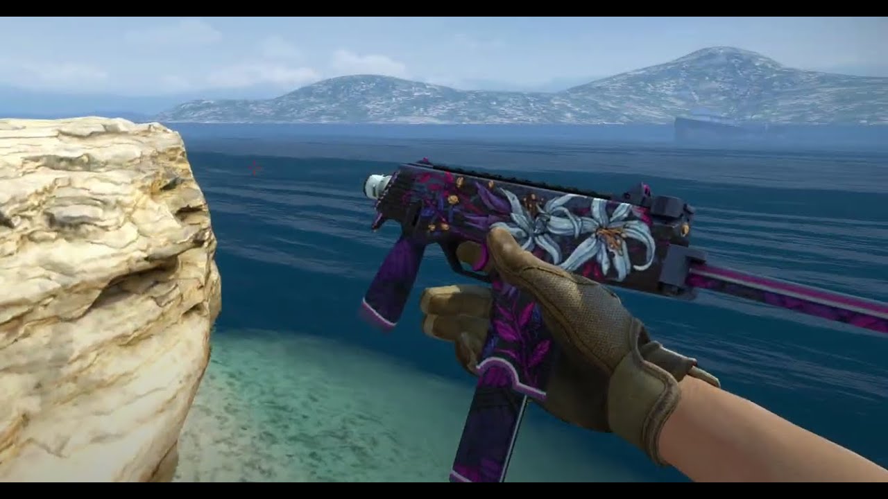 MP9 | Wild Lily (minimal wear) CS:GO in-game showcase - YouTube