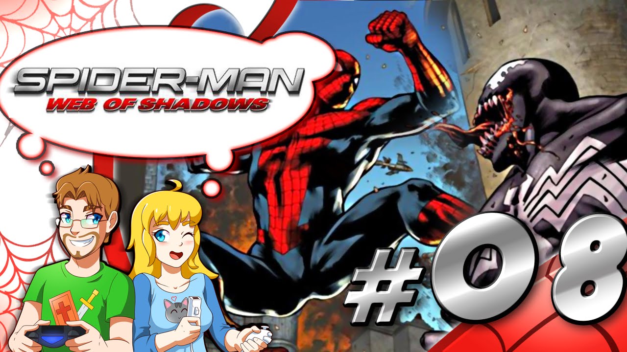 SPIDER-MAN WEB OF SHADOWS: Episode 8: Spiderman Vs Venom - YouTube