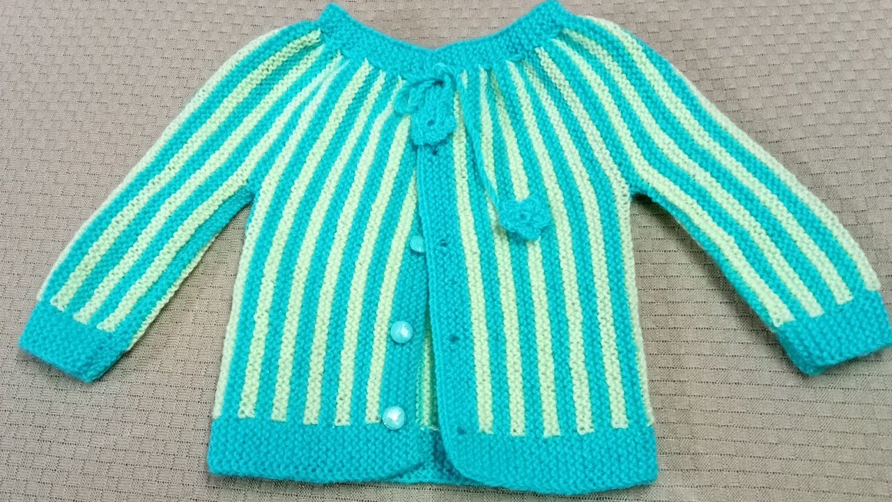 2 color k new born baby k sweater - YouTube