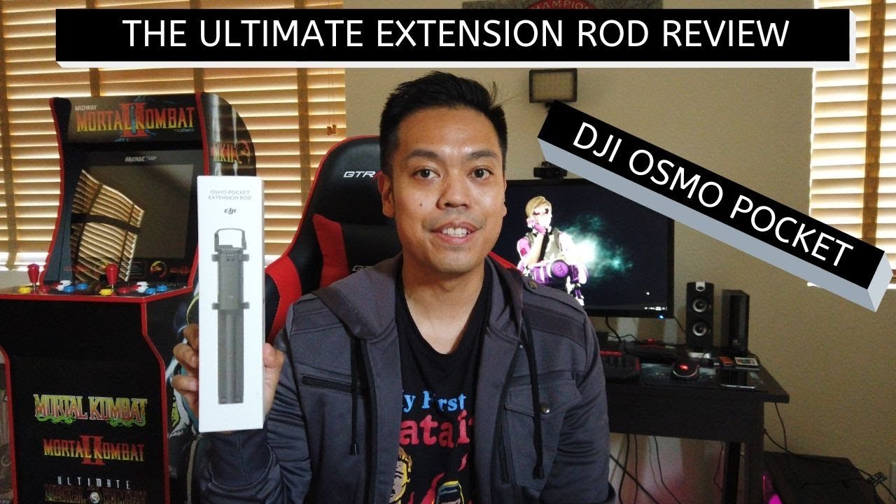 The Ultimate Osmo Pocket Extension Rod Review with Sample Footage - YouTube