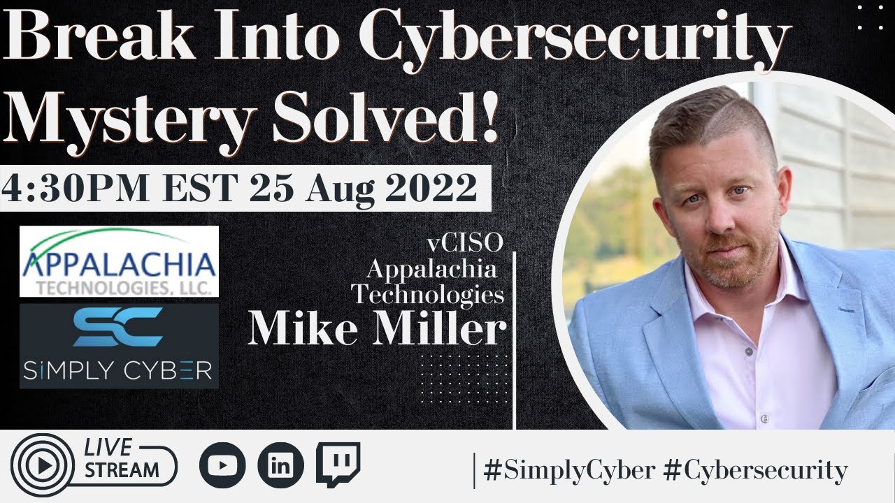 🔴 Mystery Solved! Breaking Into Cybersecurity - YouTube