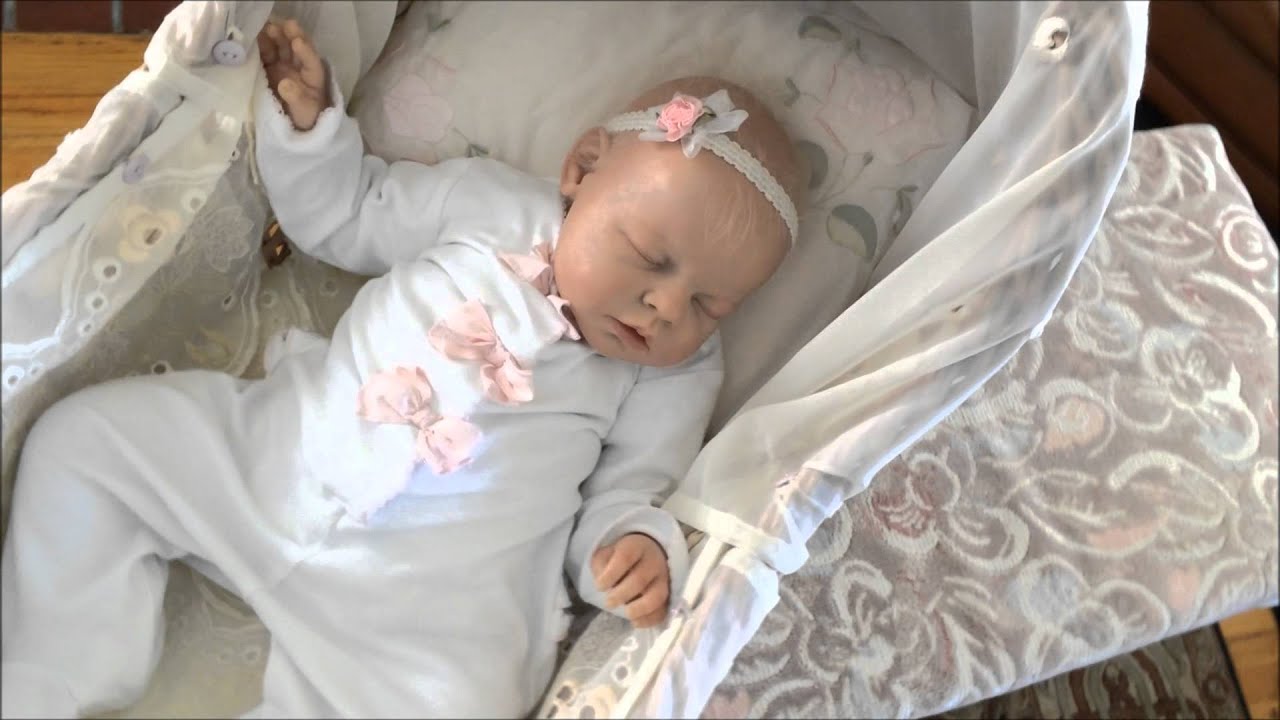 How I Dressed Up a Reborn Bassinet on a Budget! Come See Photo Session ...