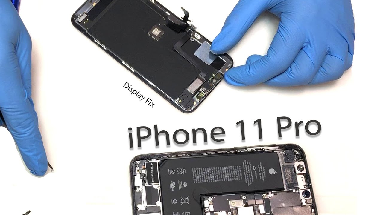iPhone 11 Pro Full Display Replacement ( OLED Display) - YouTube