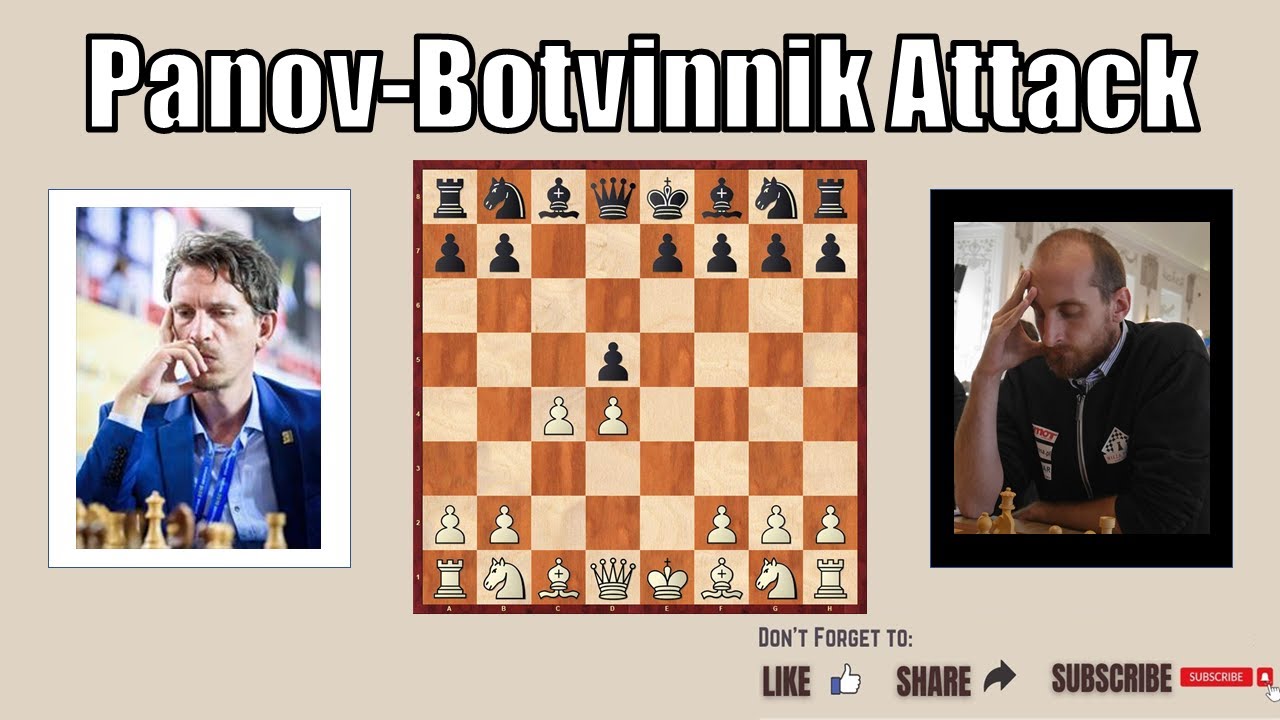 Series 13 || Panov-Botvinnik Attack || Levente Vajda vs Peter Michalik ...