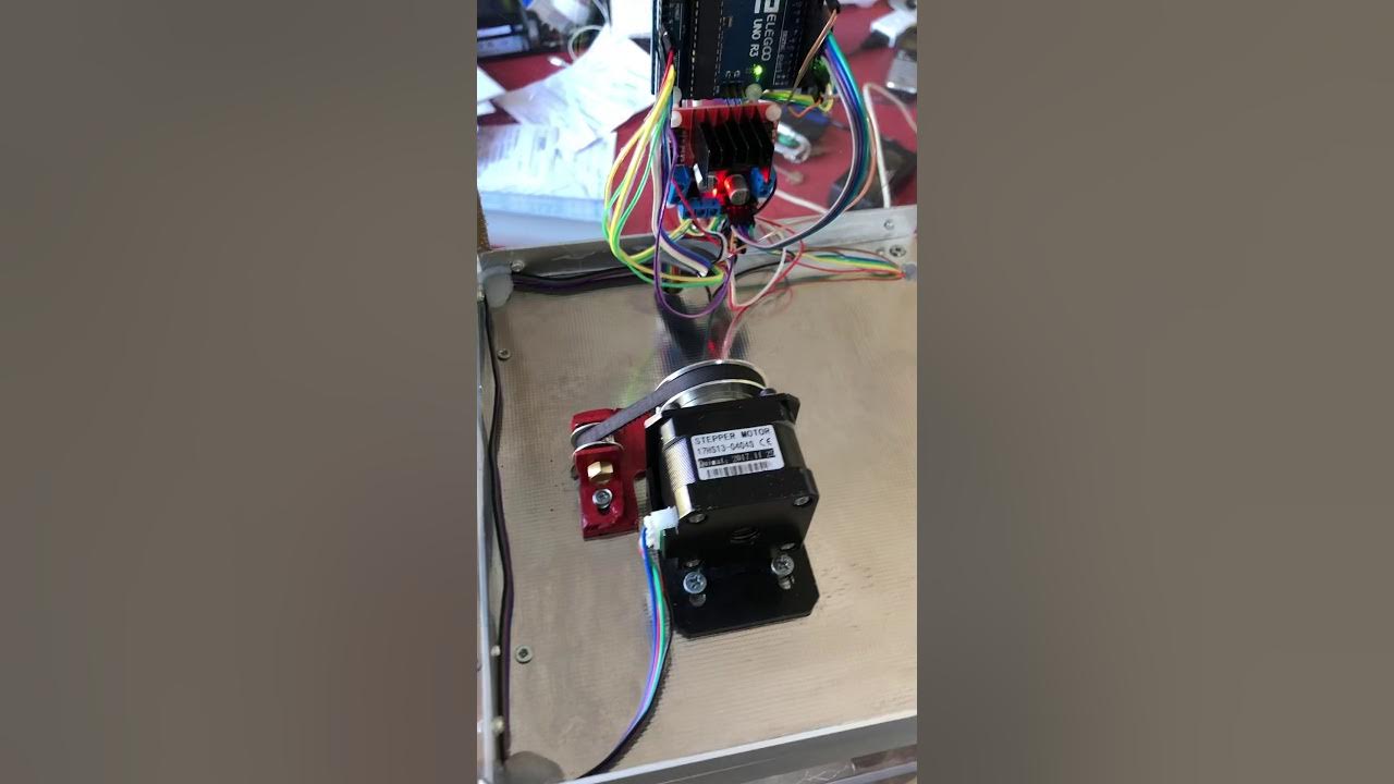 mini ascensore (small lift) arduino - YouTube