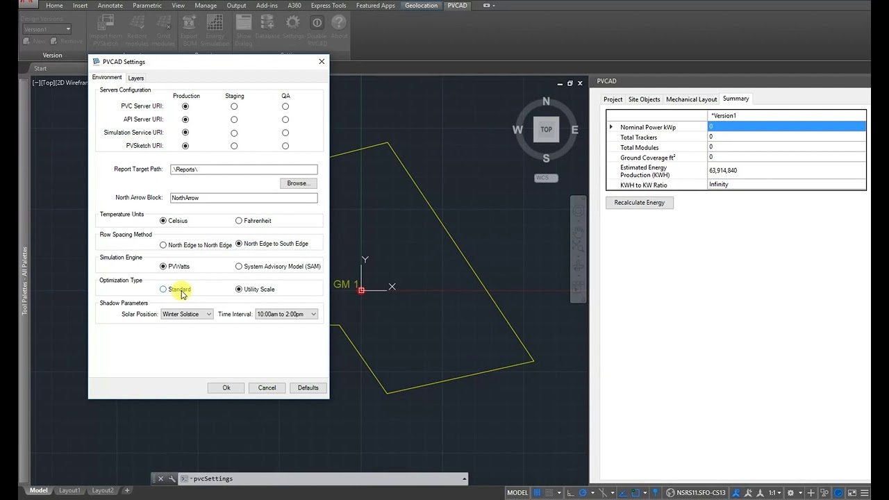 Solar Design University: PVCAD Mega 4.1 - Activating PVCAD Mega's ...
