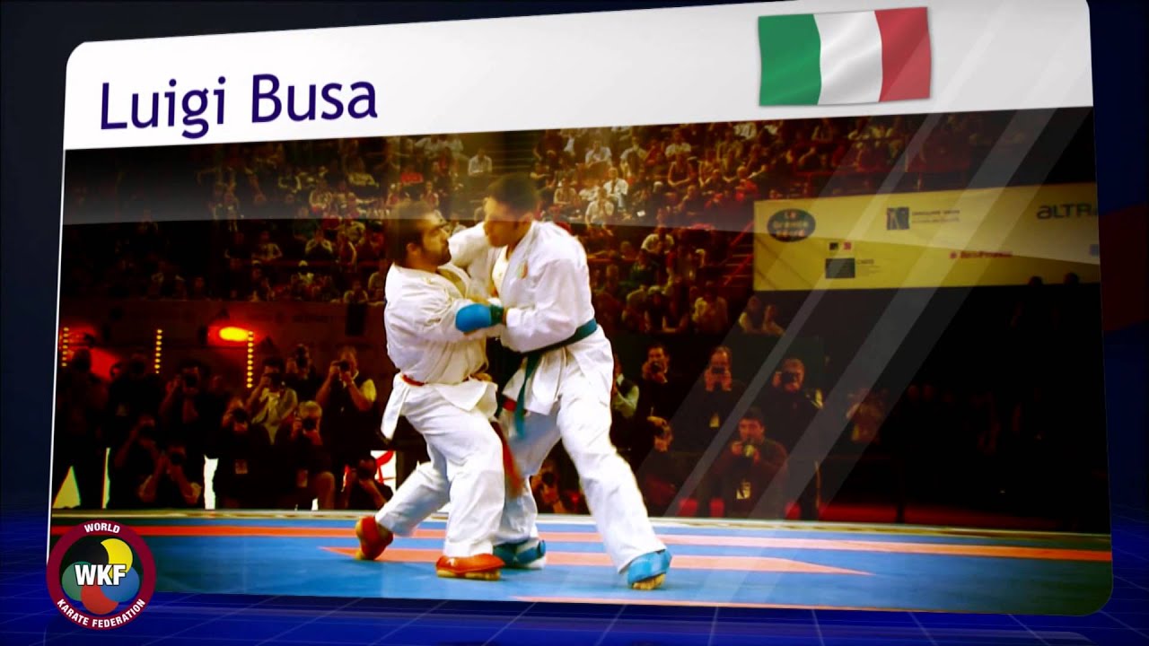 MASTER -75 LUIGI BUSA | WORLD KARATE FEDERATION - YouTube