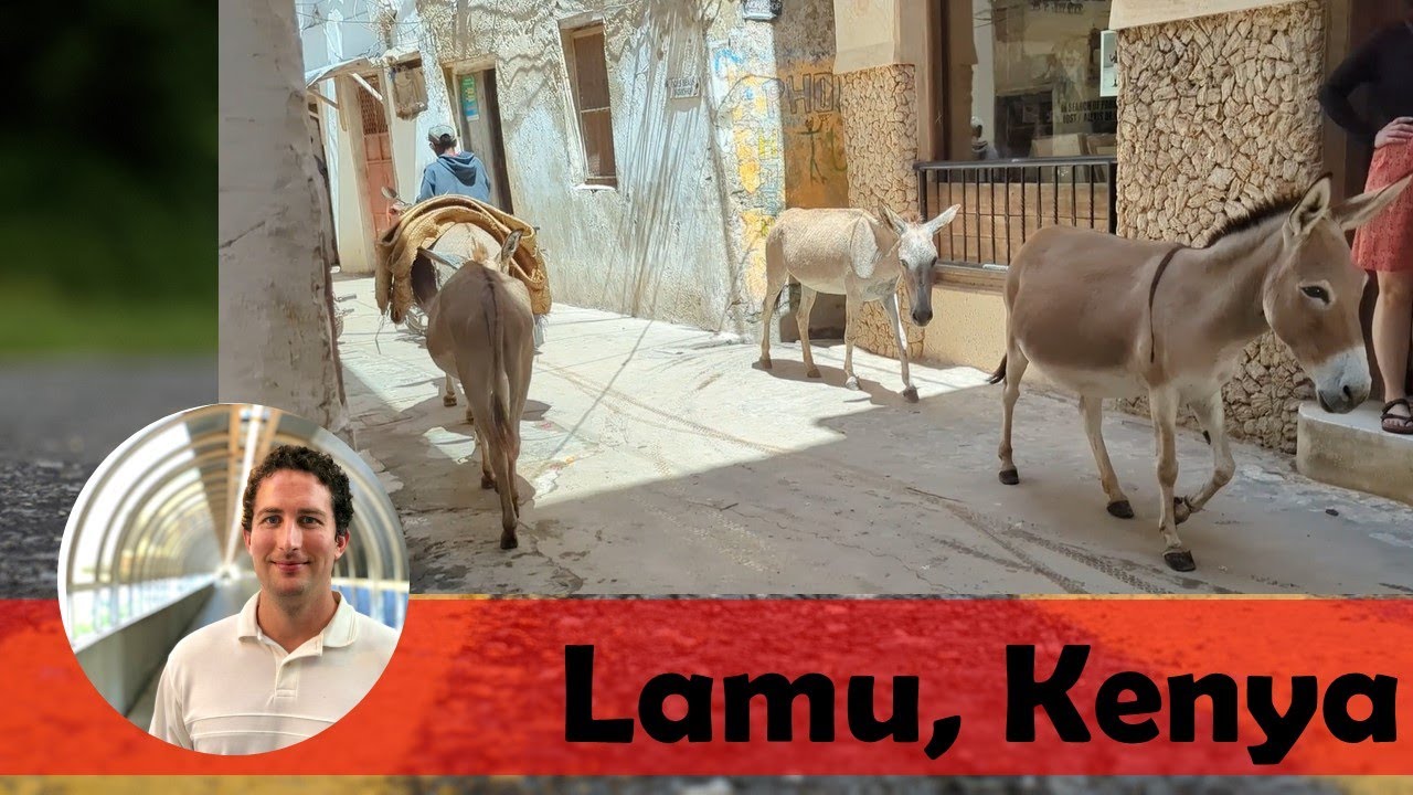 Walking the Streets of Lamu, Kenya - YouTube