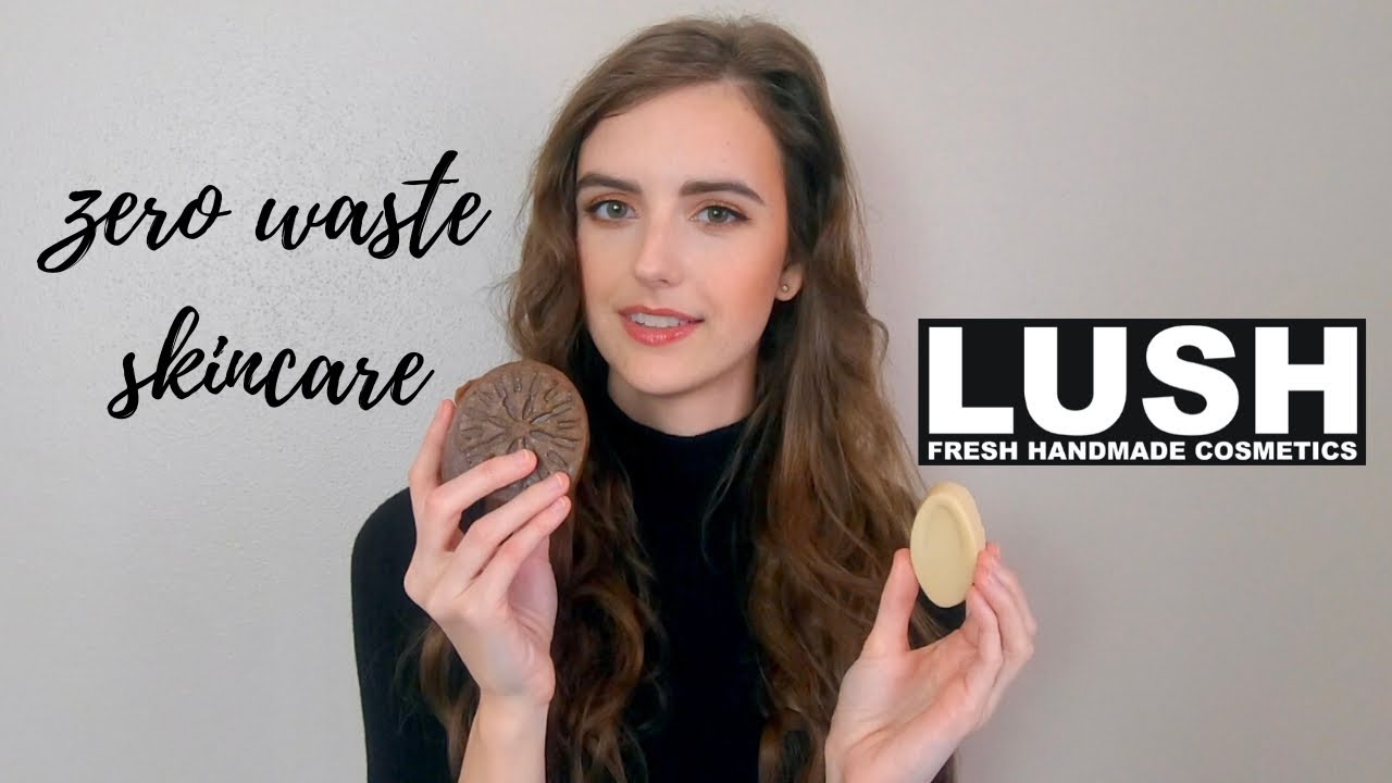 Trying Zero Waste Skincare (LUSH review) - YouTube