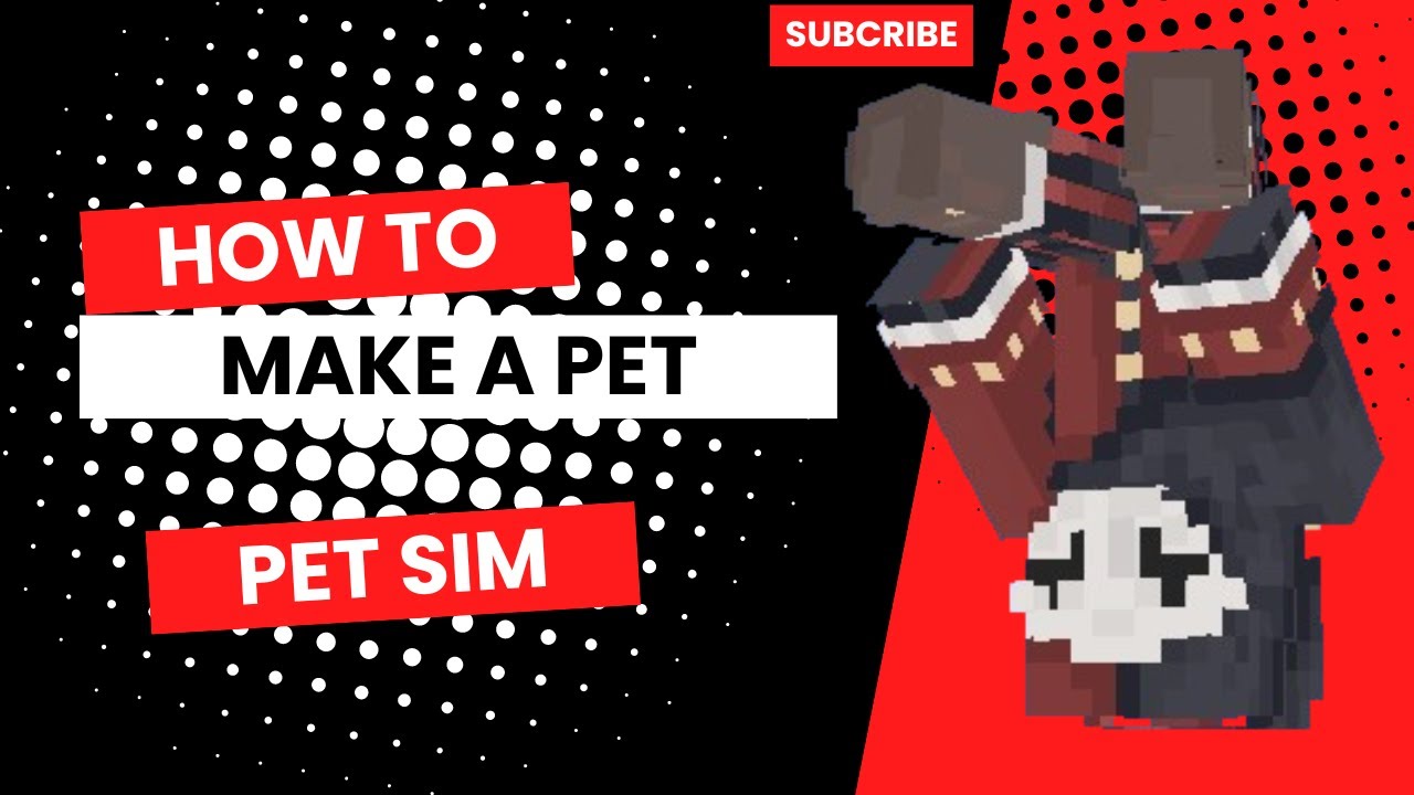 How to make pets for pet sim! #hypixel - YouTube