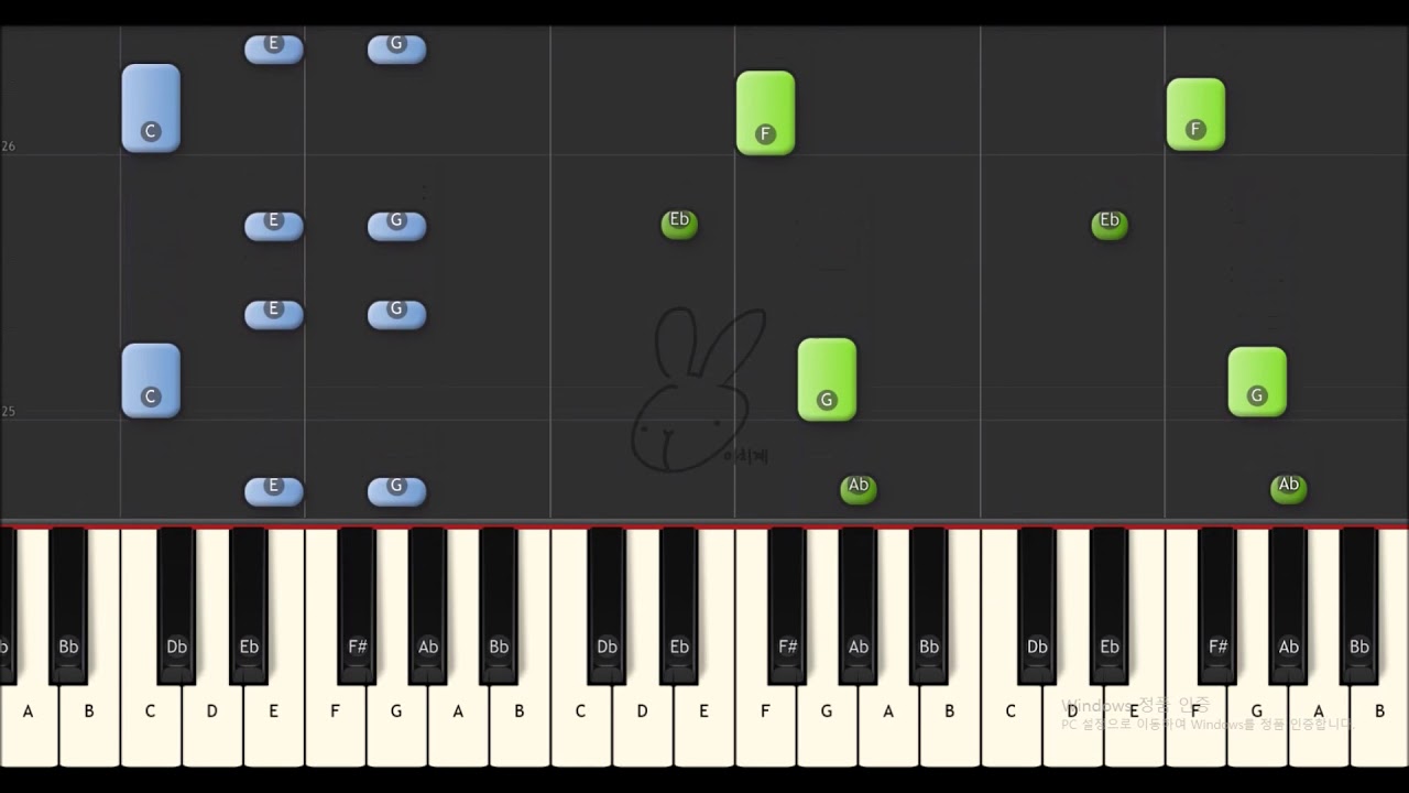 [Identity V] Survivor Theme (easy ver) piano cover tutorial 제5인격 생존자 테마 ...