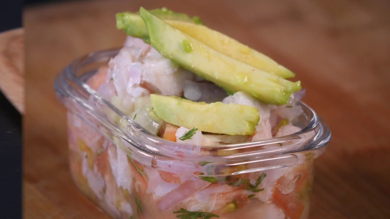 Como Preparar Copa de Ceviche - CocinaTv por Juan Gonzalo Angel - YouTube