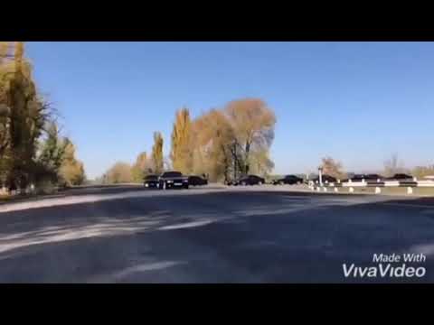 Кыргызстан г Бишкек кортеж BMW E34
