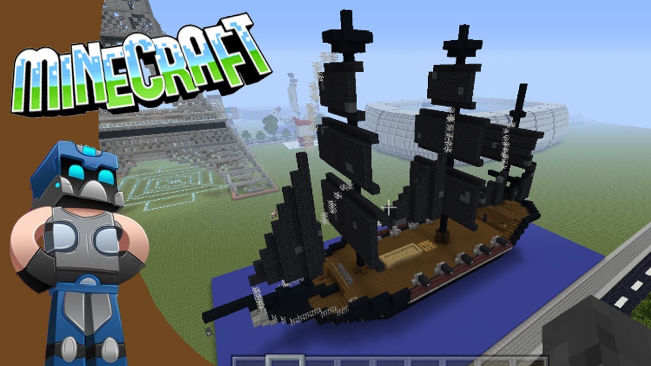 Barco Pirata Perla Negra Minecraft The Black Pearl Minecraft Map