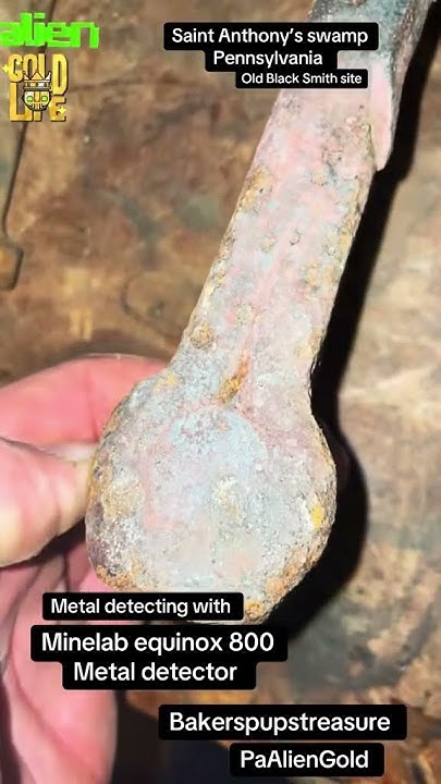 Metal detecting finds from Pennsylvania old blacksmith site a treasure by the turnpike ...