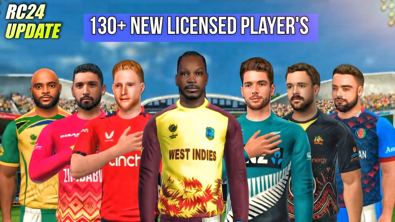 RC24 NEW UPDATE🔥| 130+ New Licensed Players | Overview - YouTube
