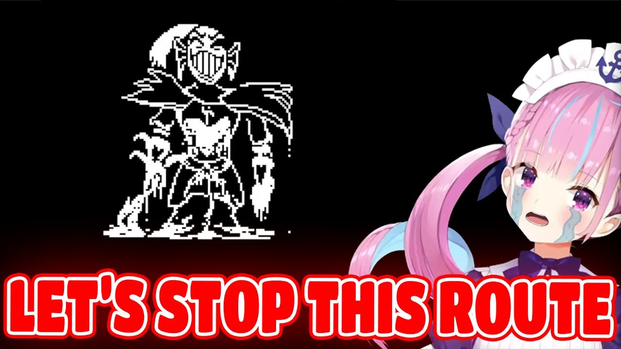 Minato Aqua Sad Reactions To Undyne The Undying Death In Undertale ...