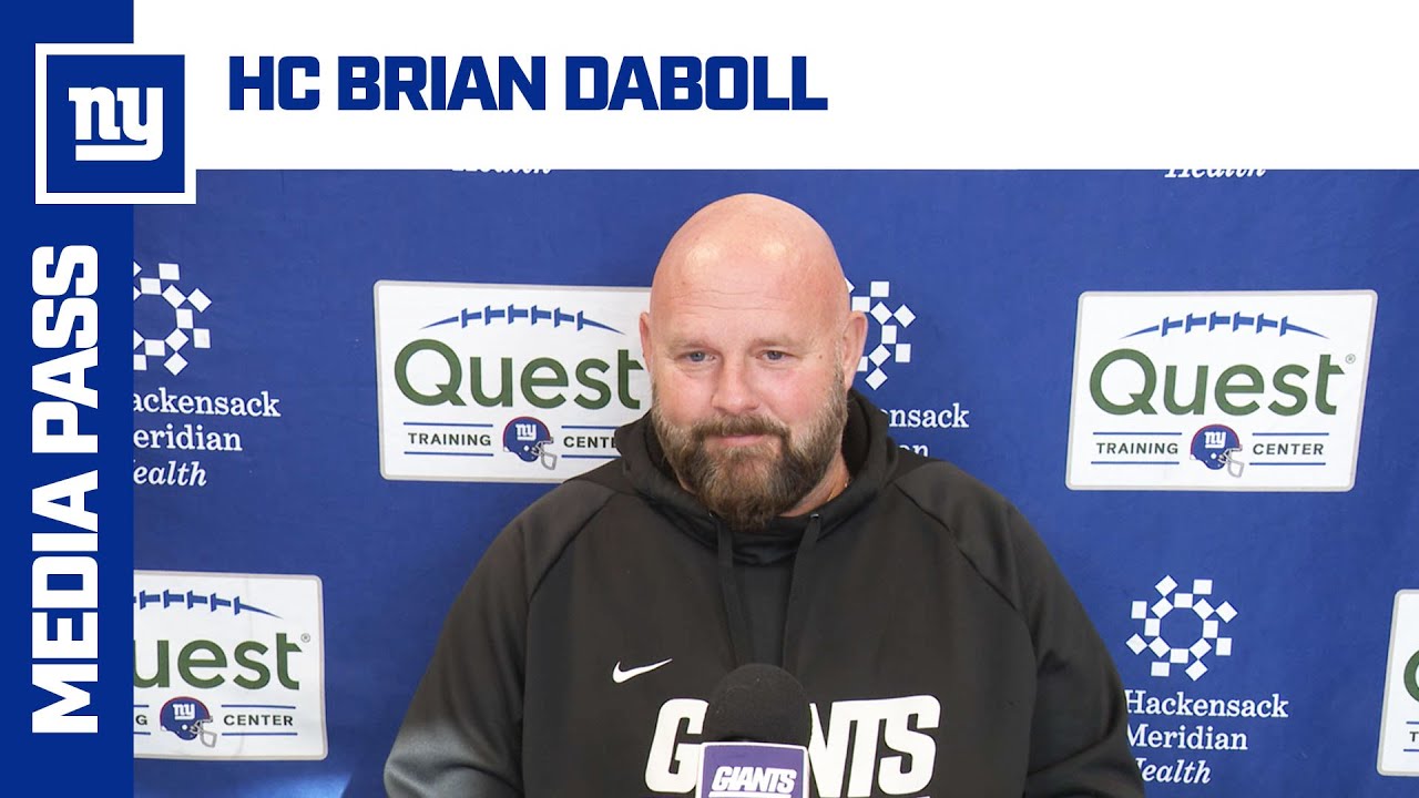Brian Daboll Recaps Win Over Packers | New York Giants - YouTube
