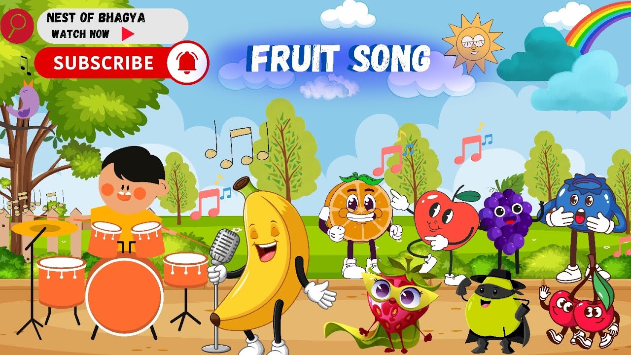 Fruit Song | Songs for kids - YouTube