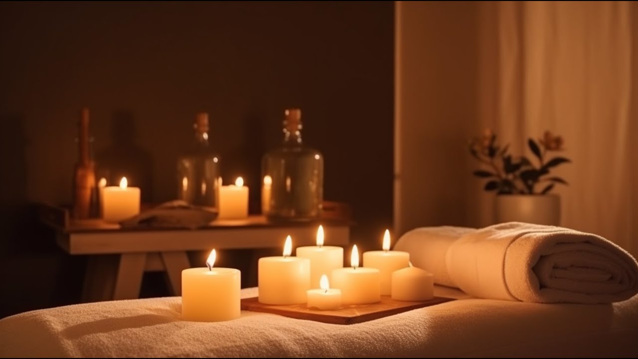Relaxing Spa Music for Sleep and Massage with Water and Tibetan Bowl ...