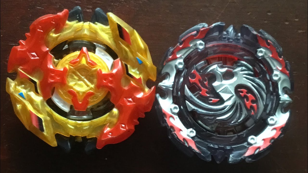 Beyblade Burst Turbo Spryzen S4 vs Dread Phoenix P4 - YouTube