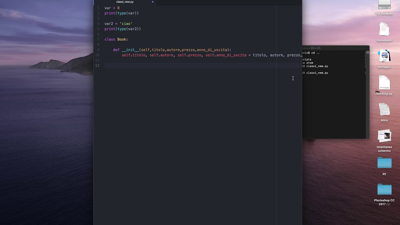 PYTHON - LE BASI#8 - YouTube
