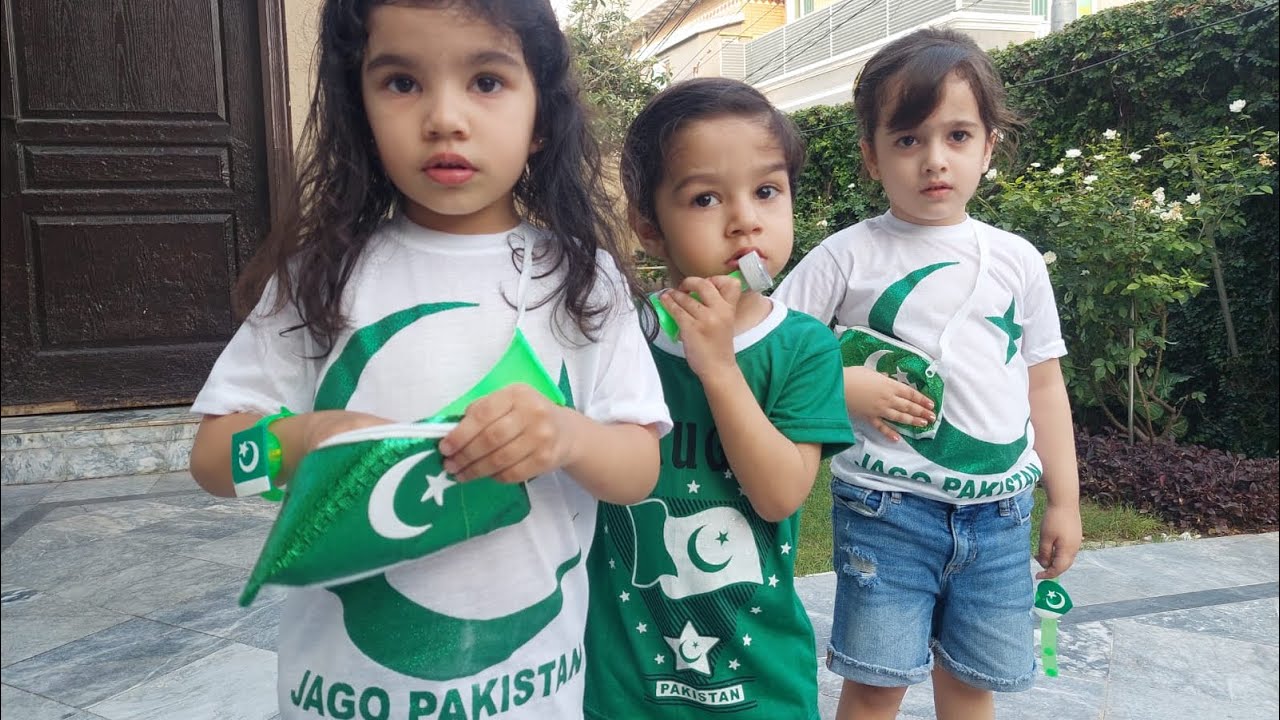 Pakistan zindabad | 14 august | celebration independance day | kids fun ...