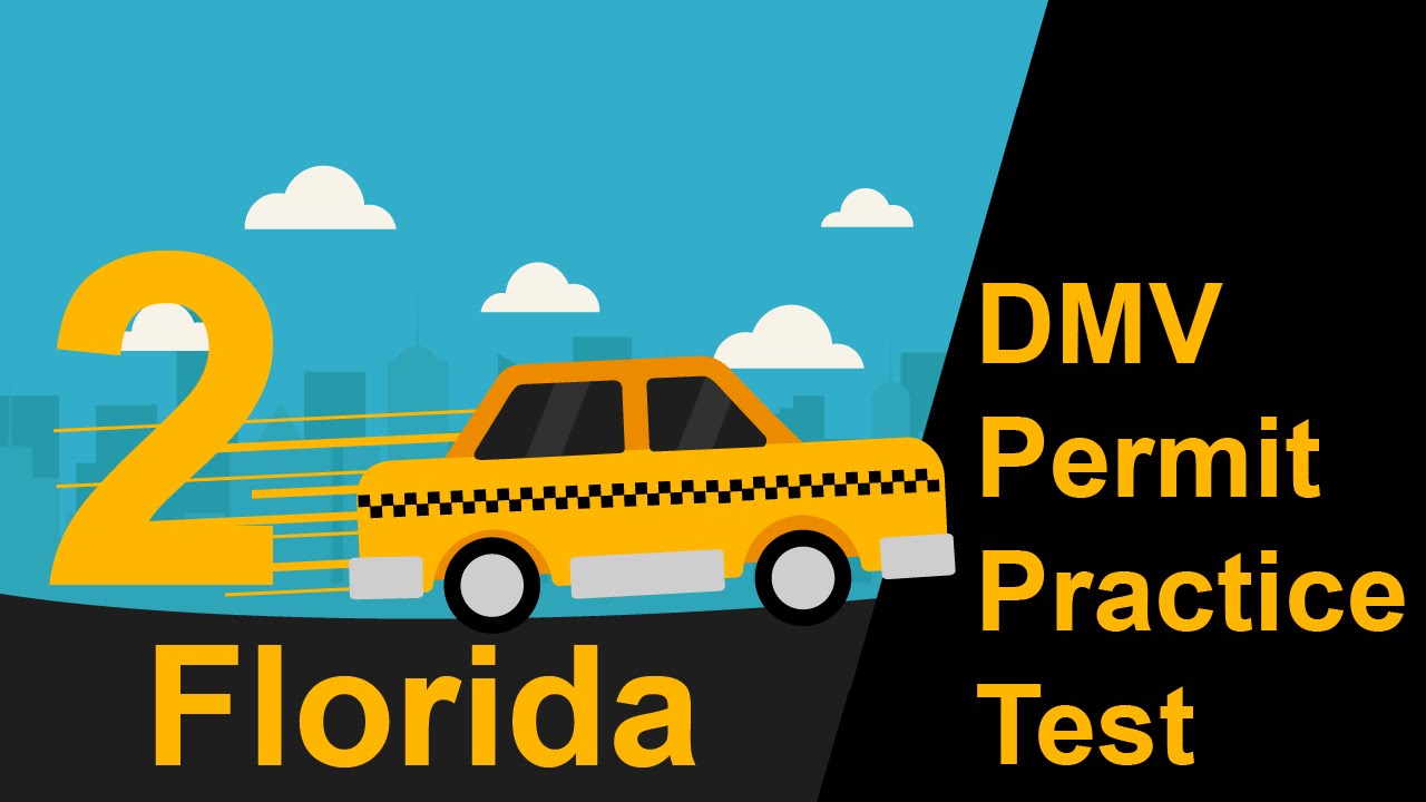 Florida DMV Permit Practice Test 2 -2018 - YouTube