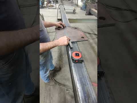 Basic 40' knife plate column - YouTube