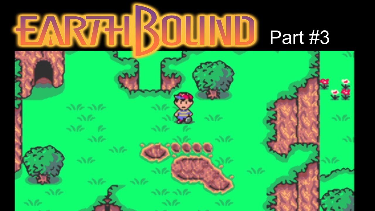EarthBound Guided Walkthrough - Part #3 Facing the Sharks & Giant Step ...