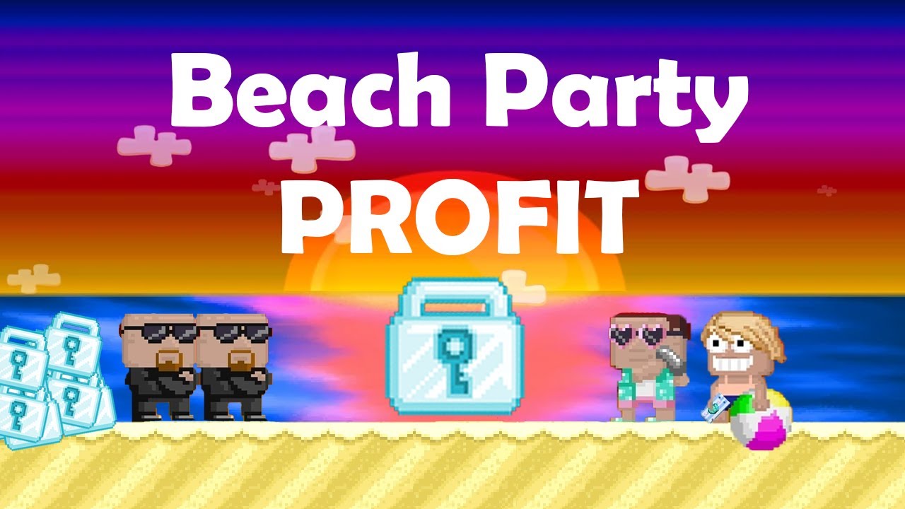 HOW TO PROFIT IN GROWTOPIA BEACH PARTY 2024! - YouTube