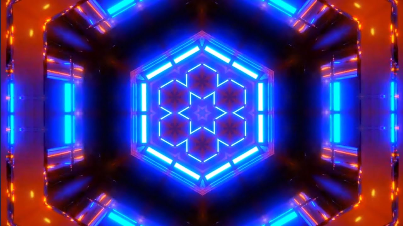 Neon Colors VJ Loop • Abstract Visual Art & Motion Graphics Background ...