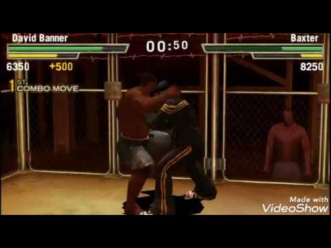 DEF JAM FIGHT FOR NY-THE TAKEOVER [DAVID BANNER VS BAXTER] AMAZING KO ...