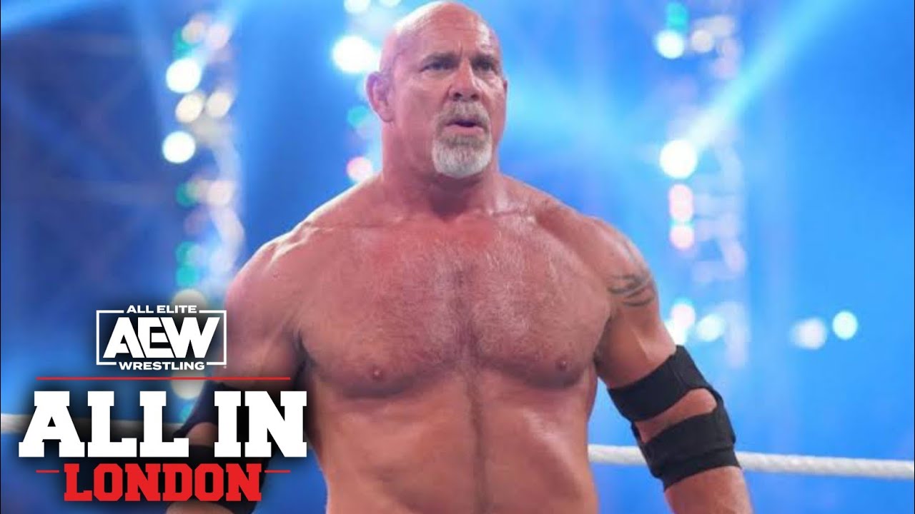 GOLDBERG Debut To AEW All In LONDON Wembley Stadium | Goldberg Debut To ...
