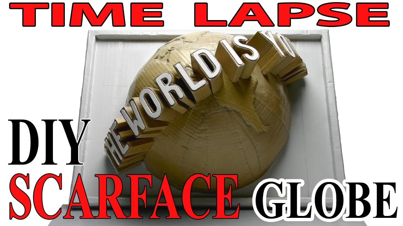 The World Is Yours Scarface Globe