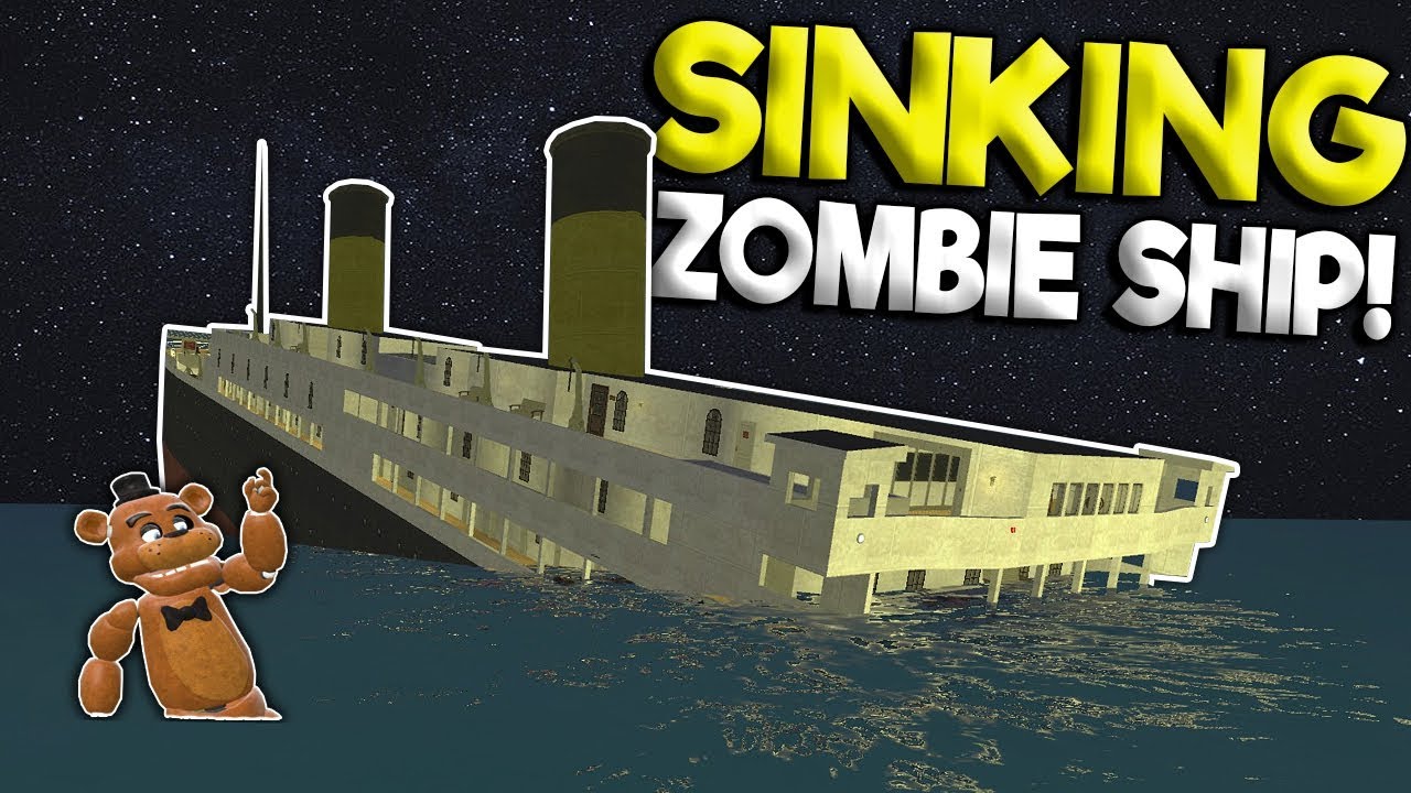 SINKING SHIP SURVIVAL WITH ZOMBIES!? - Garry's Mod Roleplay Gameplay ...