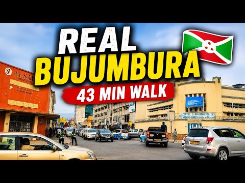 Walking Through Bujumbura, Burundi 🇧🇮 | The City That Will Surprise You