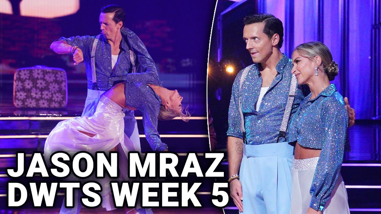Jason Mraz & Daniella's Beautiful Quickstep - Dancing With the Stars Week 5 Performance - YouTube