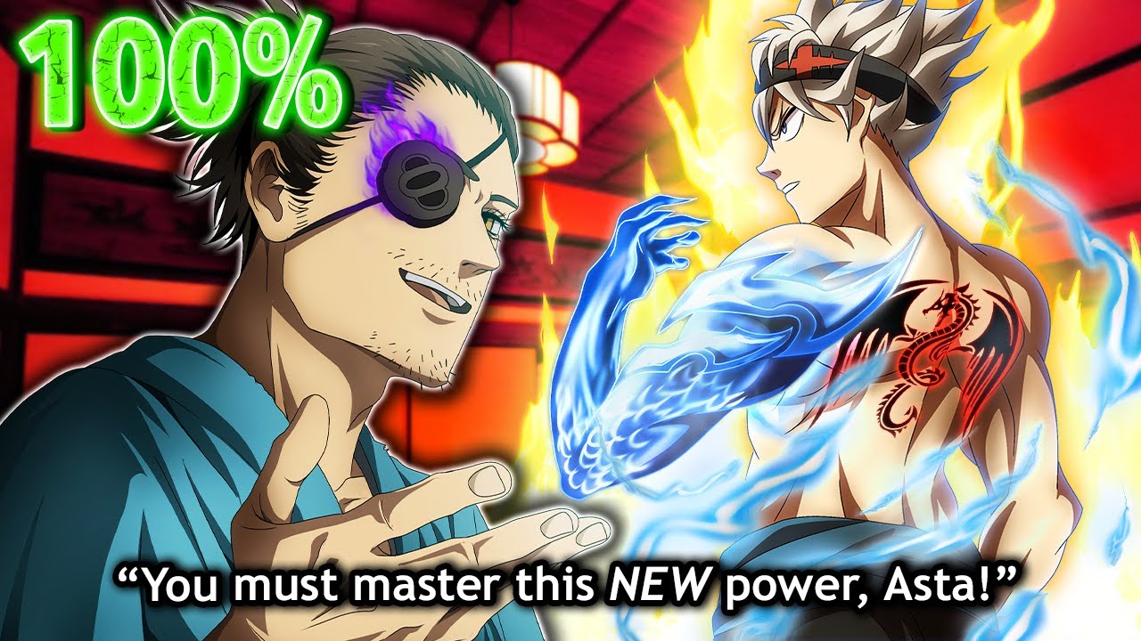 ASTA'S NEW 100% True Ki Power - Black Clover Revealed Ryuudou, The Most ...