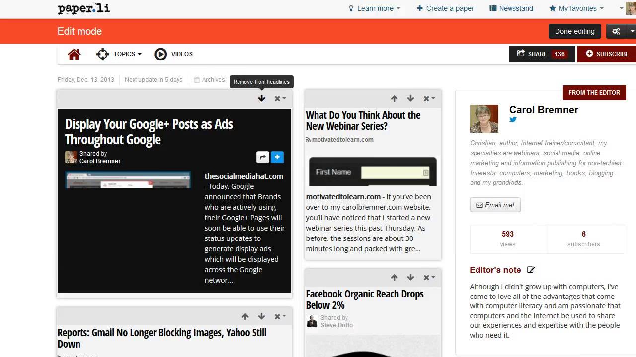 Paper.li Email Newsletters - YouTube