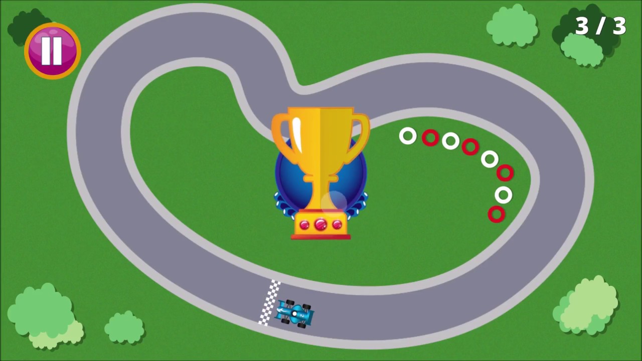 KINKA Eye Tracker Games - gra w wyścigi (Race) - YouTube