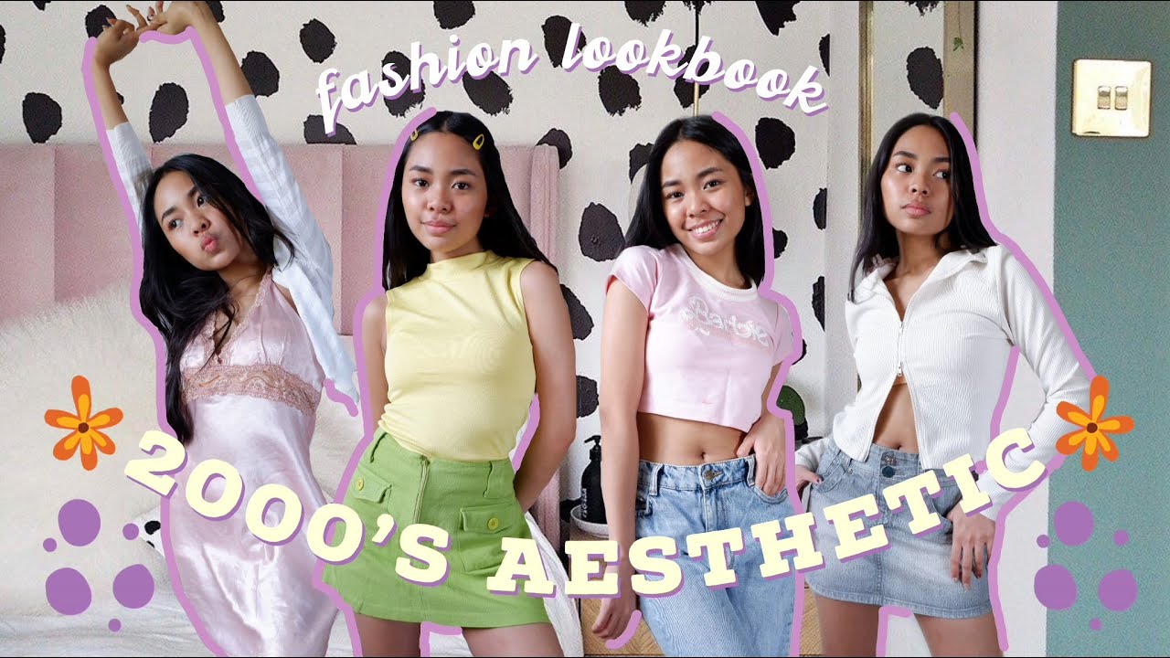 y2k aesthetic inspired outfits casual fashion lookbook // Kyla Bacerdo ...