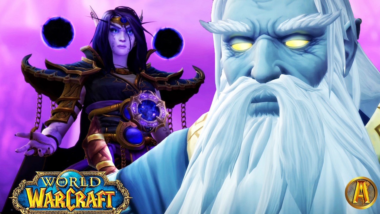 Archaedas Talks About Titans, Azeroth Soul and Old Gods - All Cutscenes ...