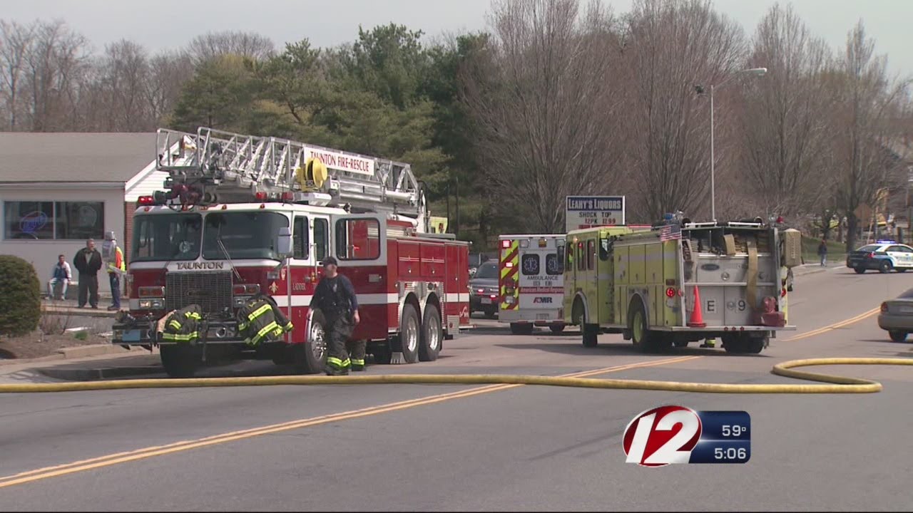 Taunton fire under investigation - YouTube