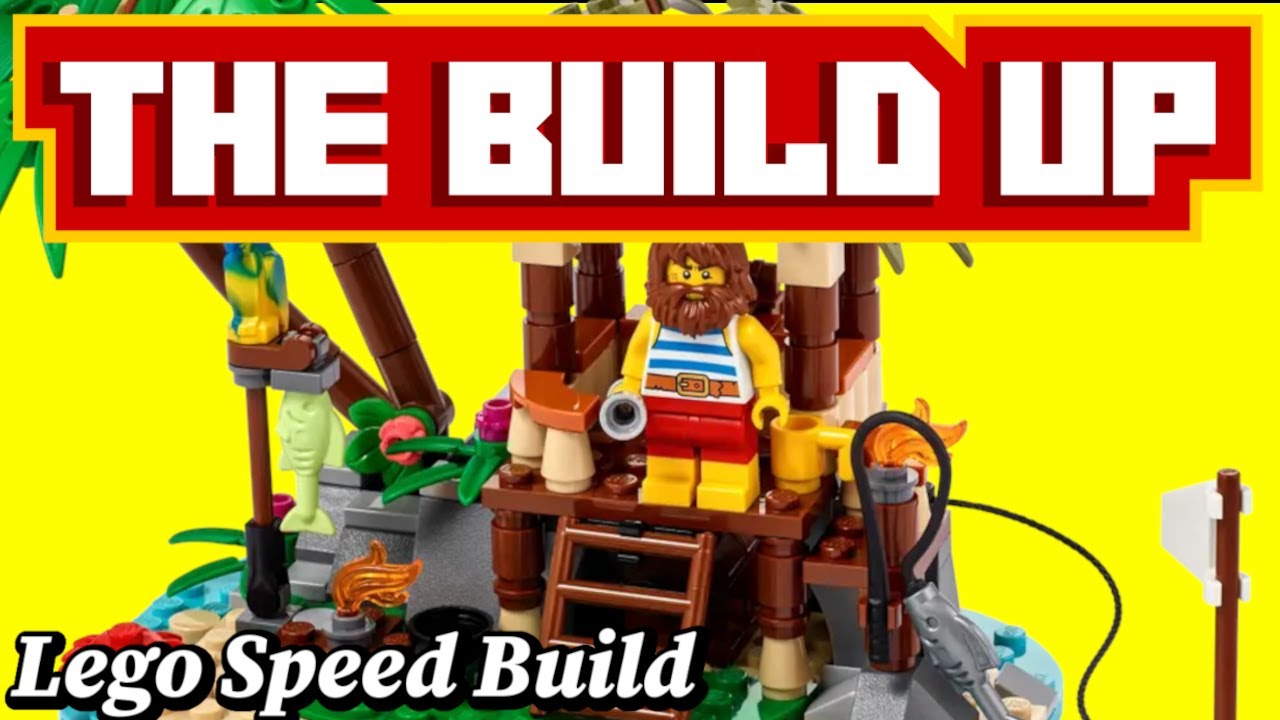 The Build Up #11: LEGO Speed Build and Lego Stop Motion - Castaway ...